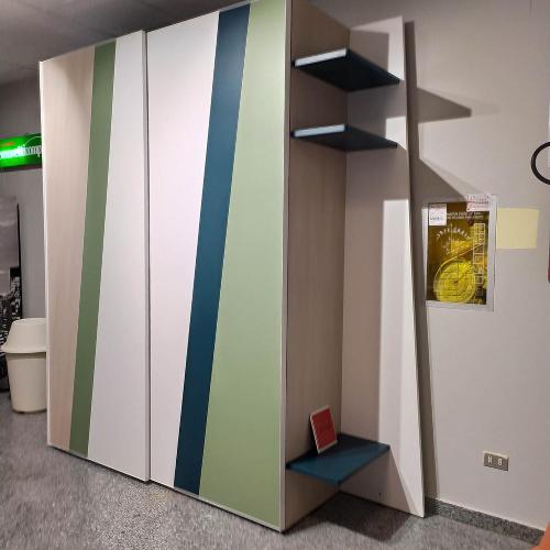 Franco Arredamenti - Moretti Compact Armadio Scorrevole Slider due ante ...